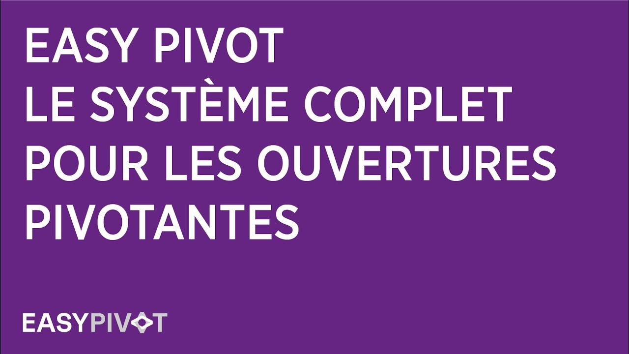 𝗘𝗔𝗦𝗬 𝗣𝗜𝗩𝗢𝗧 | 𝗹𝗲 𝘀𝘆𝘀𝘁𝗲̀𝗺𝗲 𝗰𝗼𝗺𝗽𝗹𝗲𝘁 𝗽𝗼𝘂𝗿 𝗹𝗲𝘀 𝗼𝘂𝘃𝗲𝗿𝘁𝘂𝗿𝗲𝘀 𝗽𝗶𝘃𝗼𝘁𝗮𝗻𝘁𝗲𝘀 - YouTube