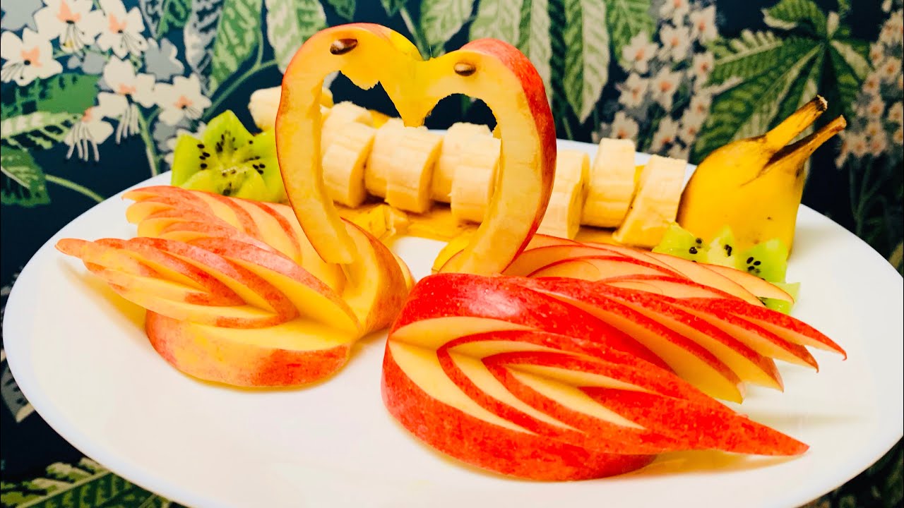 FIVE LITTLE DUCKS 🦢🦆 .How to make Apple Duck. Hur man gör Apple Duck ...