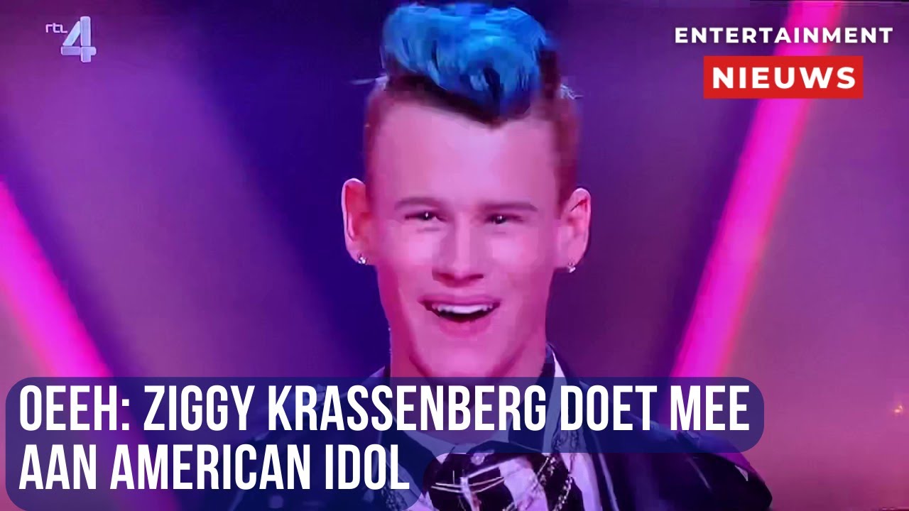 Ziggy Krassenberg Schittert in American Idol Debuut! - YouTube