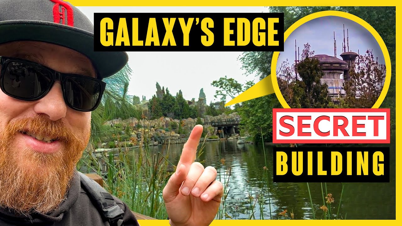 Star Wars Galaxys Edge Secret Building | DISNEYLAND DESIGN SECRETS ...