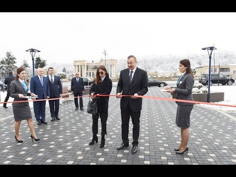 Prezident İlham Əliyev və birinci xanım Mehriban Əliyeva Quba rayonuna səfər ediblər