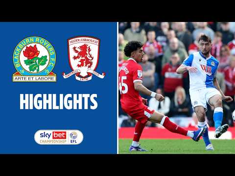 Highlights: Rovers v Middlesbrough