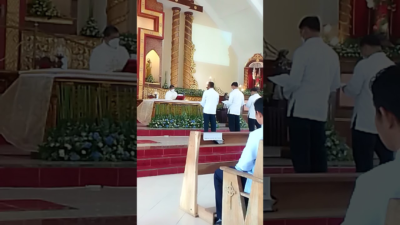 installation of Lay Eucharistic Ministers SMAP JAVIER LEYTE - YouTube