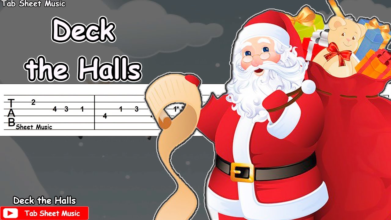 Deck The Halls (Christmas) Guitar Tutorial - YouTube