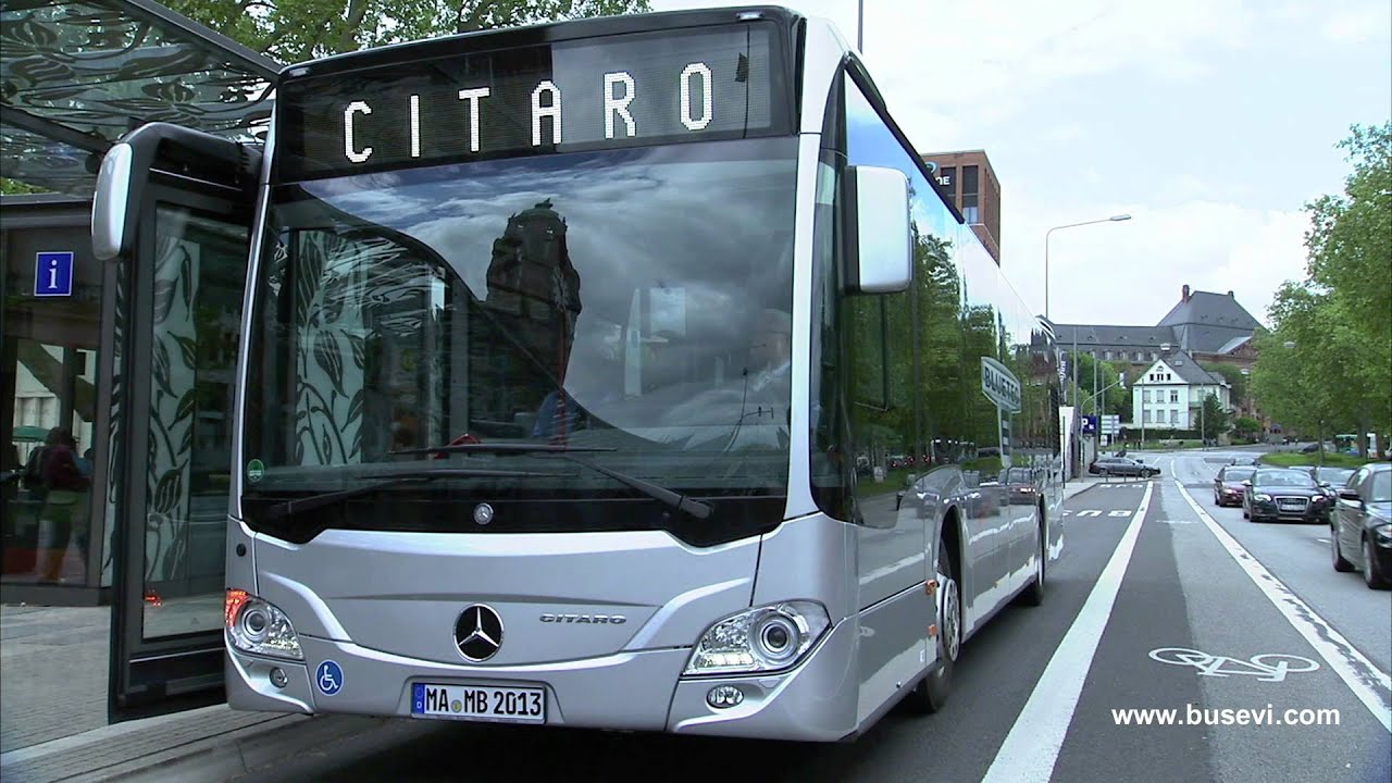 Mercedes-Benz Citaro Euro 6 (2012) (Motor: MB OM 936) - YouTube