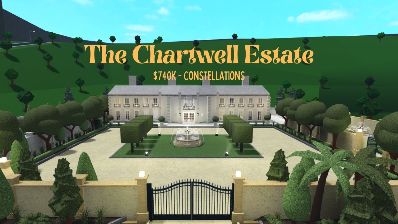 The Chartwell Estate | $740k | Bloxburg | Constellations - YouTube