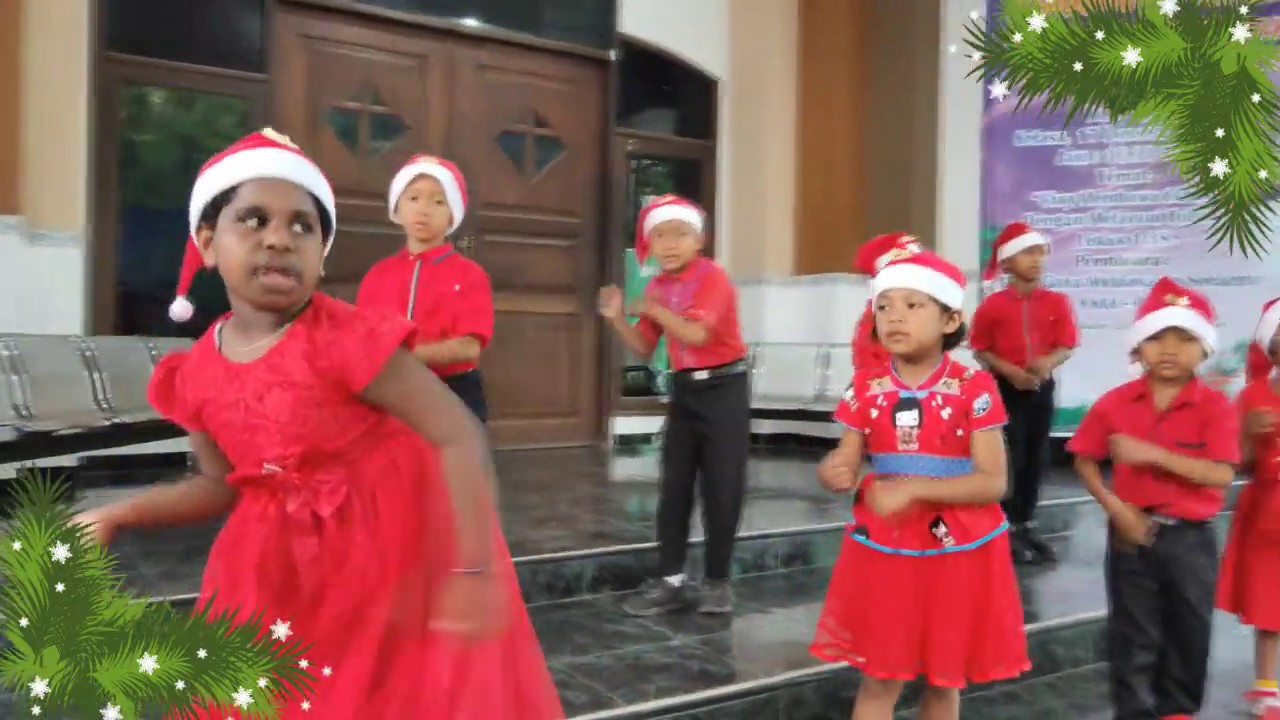 Tarian Natal 2019 Kelas 1 Sekolah Minggu PELNAP GPdI Tiberias Pare ...