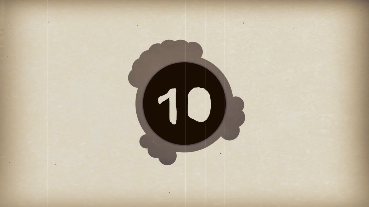 Countdown Numbers from 10 to 0 - YouTube