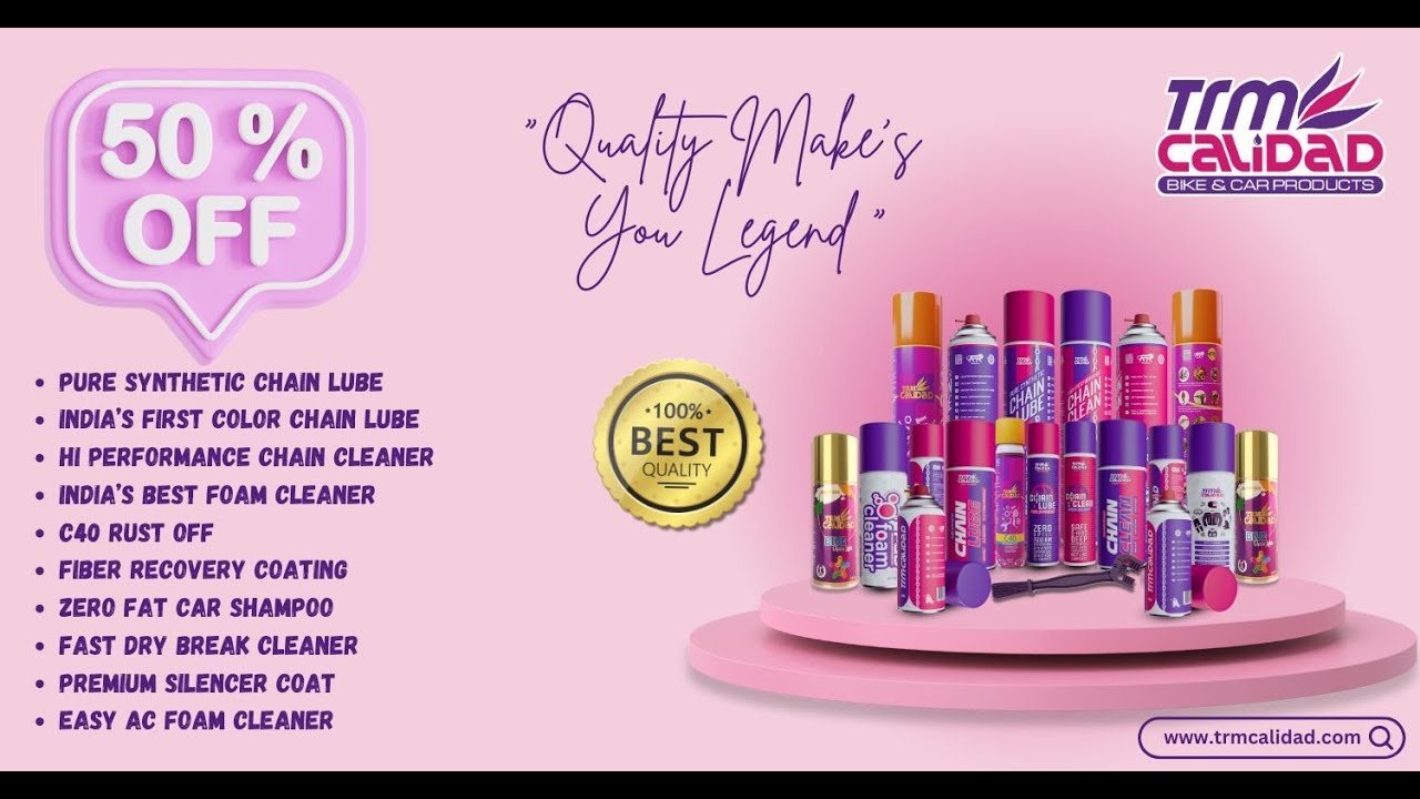 india,'s first color chain lube, red, blue, orange, yellow, green ...