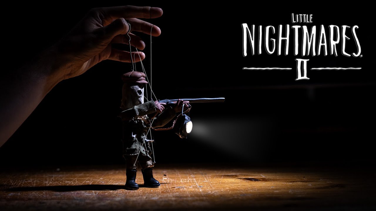 I made a movable THE HUNTER Puppet (Little Nightmares II) - YouTube