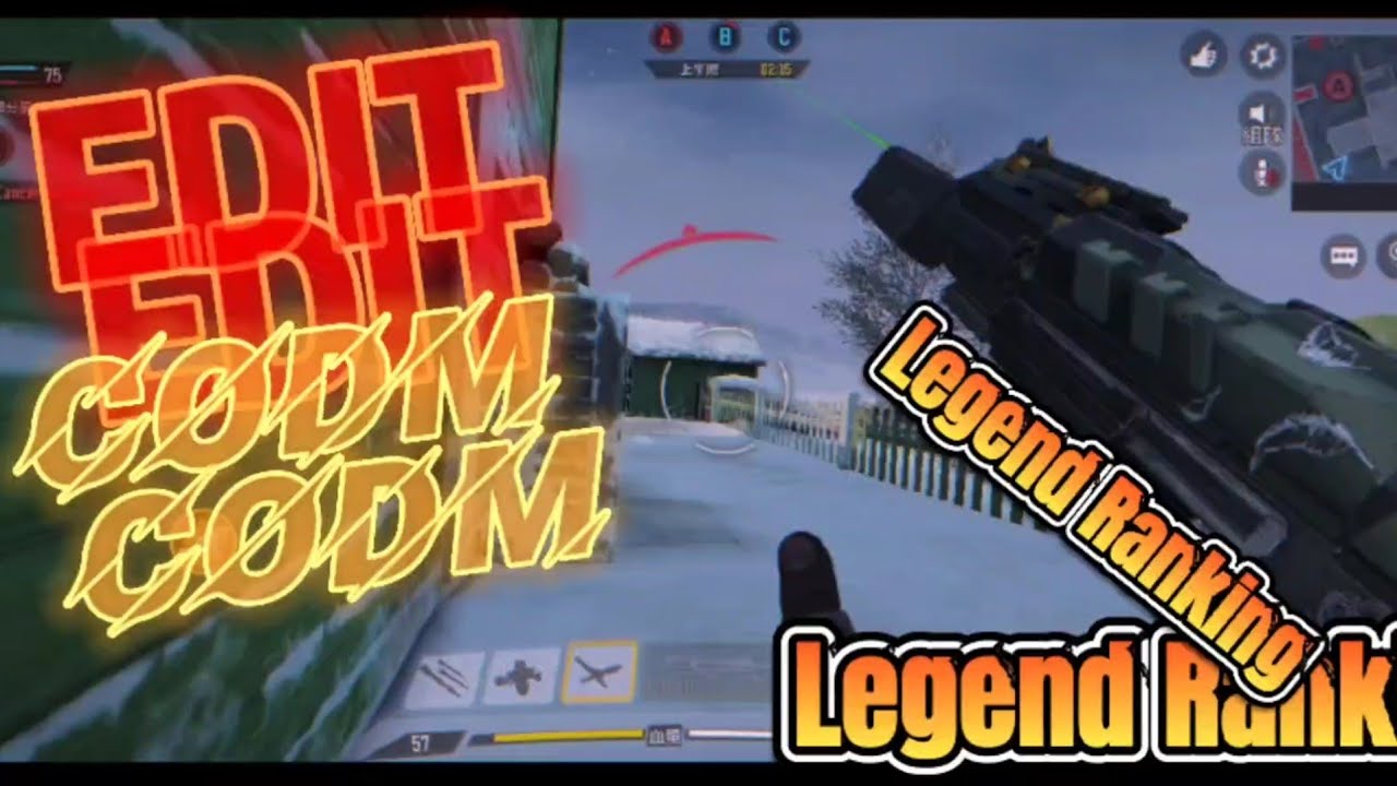 2 Dangerous fo CODM Edit Legend Ranking - YouTube