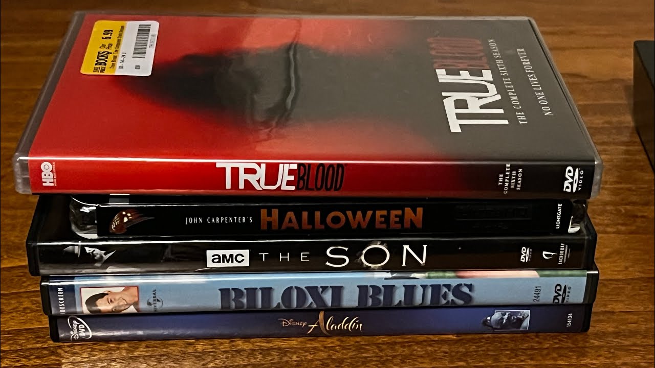 DVD Haul (Half Price Books) - YouTube