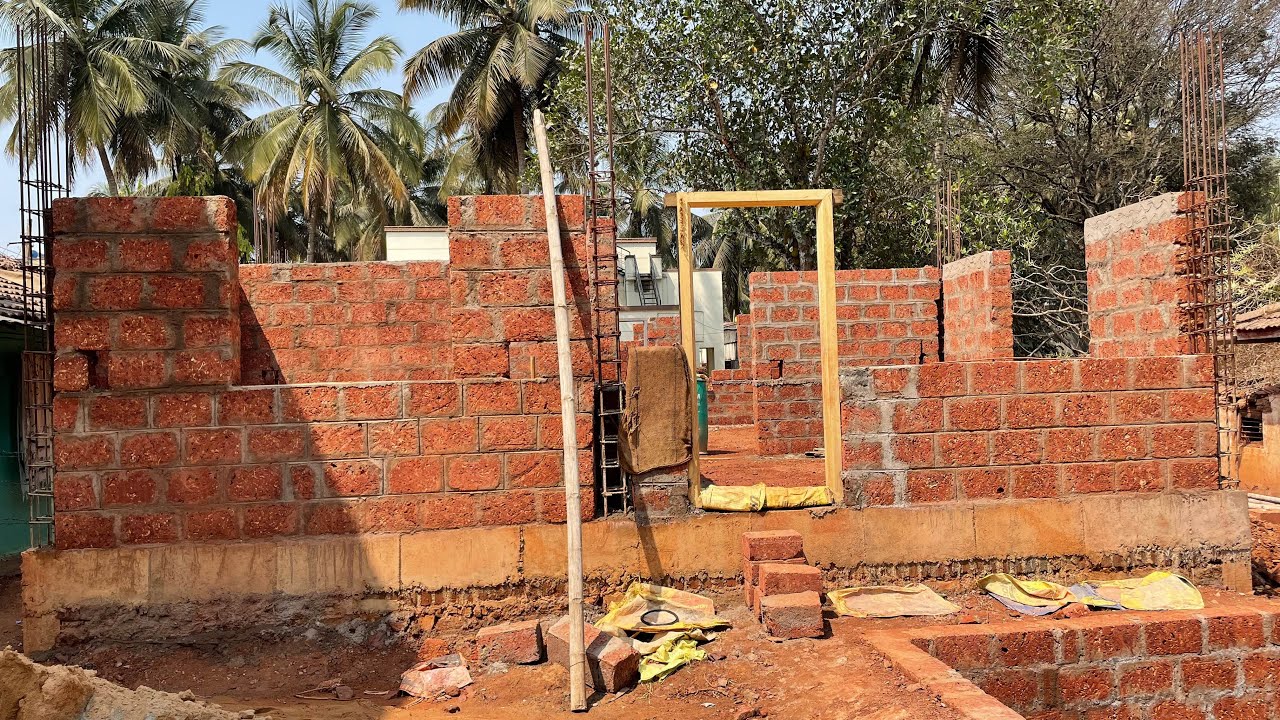 Amazing House Construction by using LATERITE STONE🧱| Laterite Stone ...