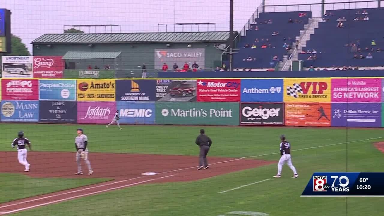 Long day at the ballpark for the Sea Dogs - YouTube