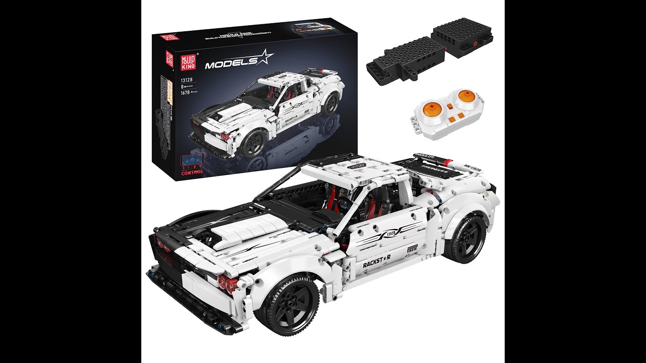 Mould King 13128 Dodge Hellcat - YouTube