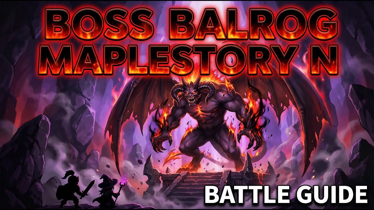 Boss Balrog New be Player!! - MapleStory N - YouTube