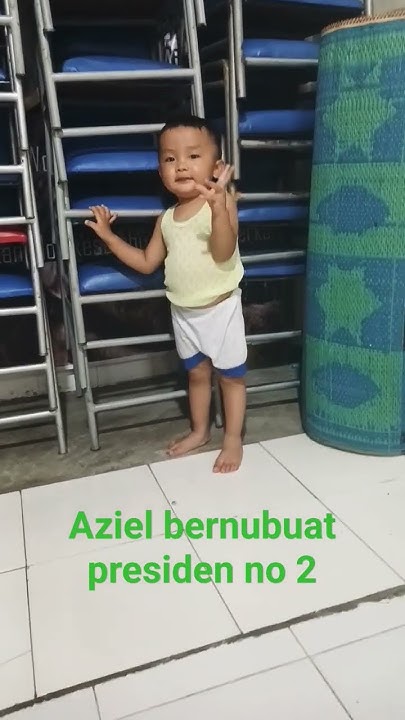 Aziel memilih no dua tuk presiden mendatang - YouTube