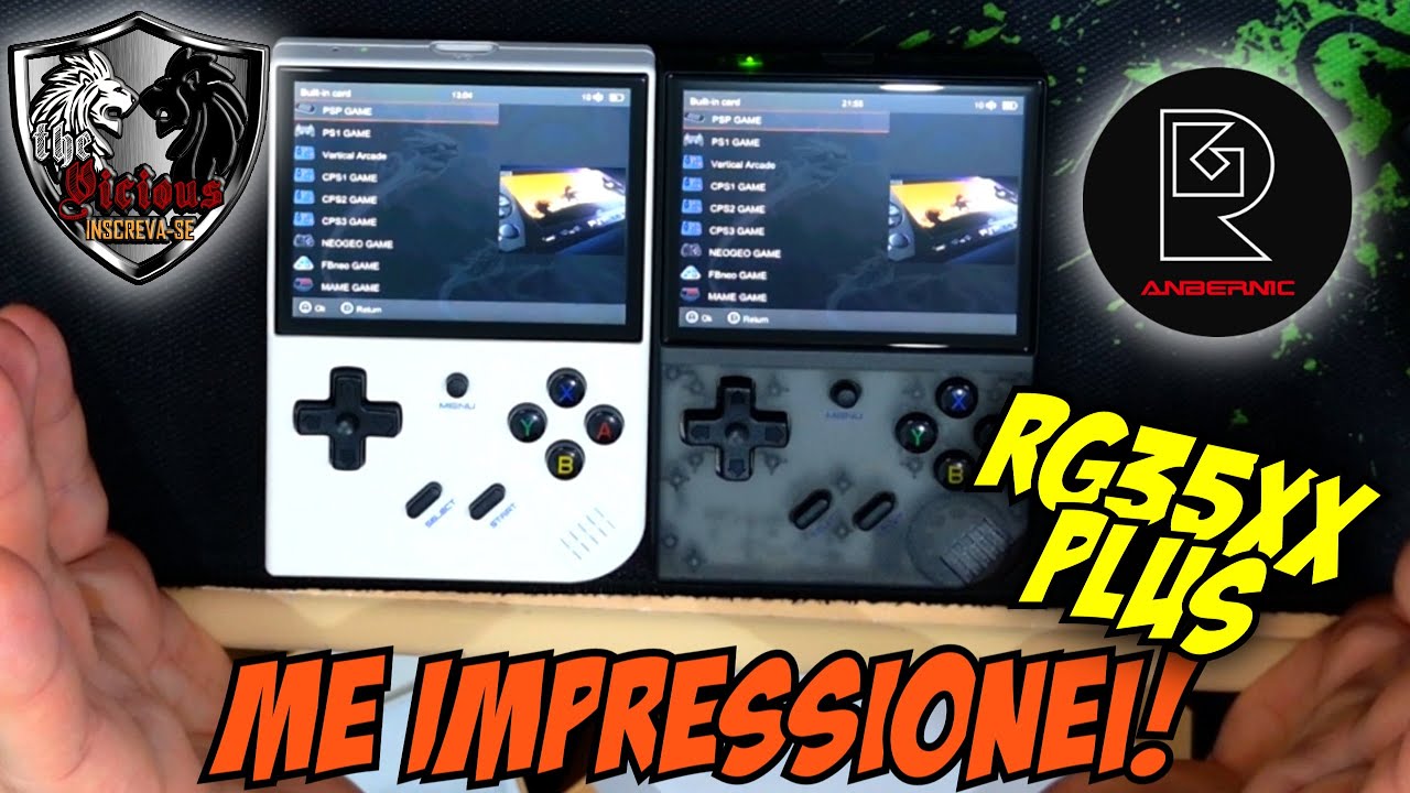 [UNBOXING] Me impressionei COM A QUALIDADE! - RG35XX Plus [Você pode se ...