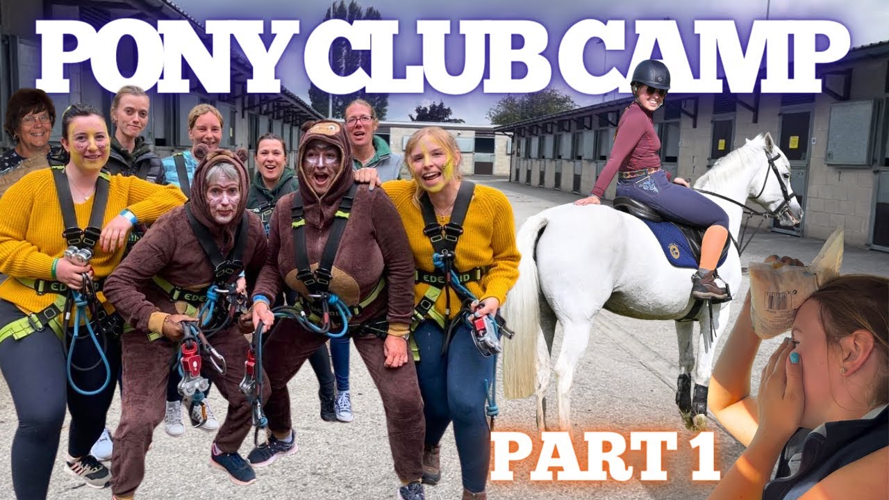 A Week in the Life as an Instructor at Pony Club Camp! - Part 1 - YouTube
