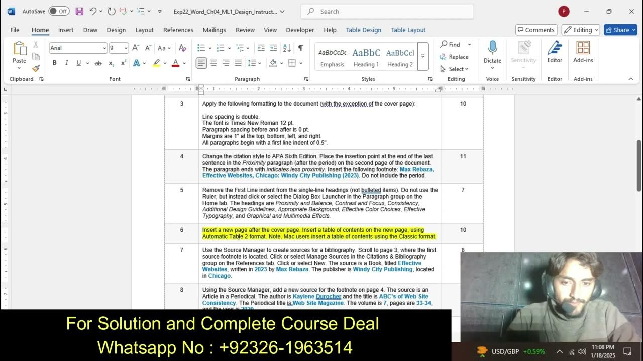 Exp22 Word Ch04 ML1 Design | Exp22_Word_Ch04_ML1_Web_Design | Exp19_Word_Ch04_ML1_Web_Design ...