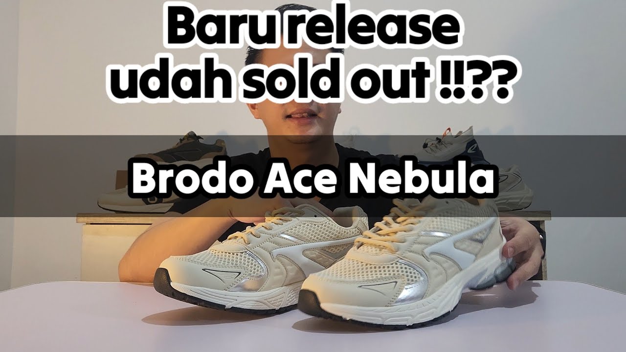 BRODO ACE NEBULA : Unboxing & Review sepatu retro running Y2K dari ...