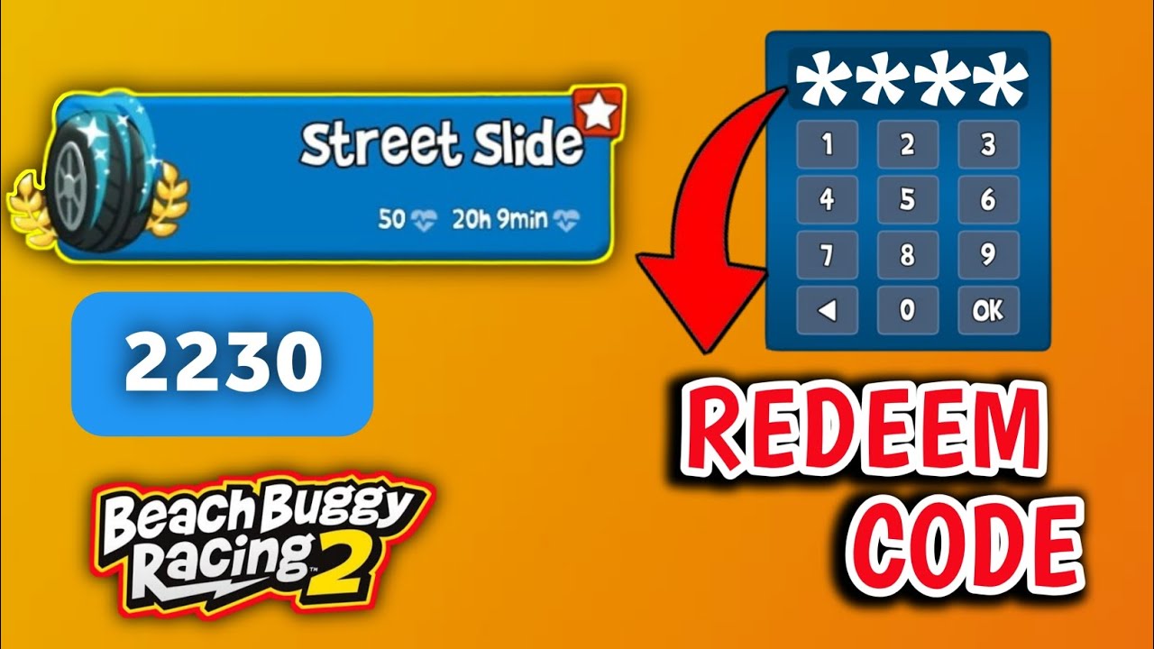 Street Slide 🏁 | New Redeem Code 🤩 | Beach Buggy Racing 2 #bbr2gameplay ...