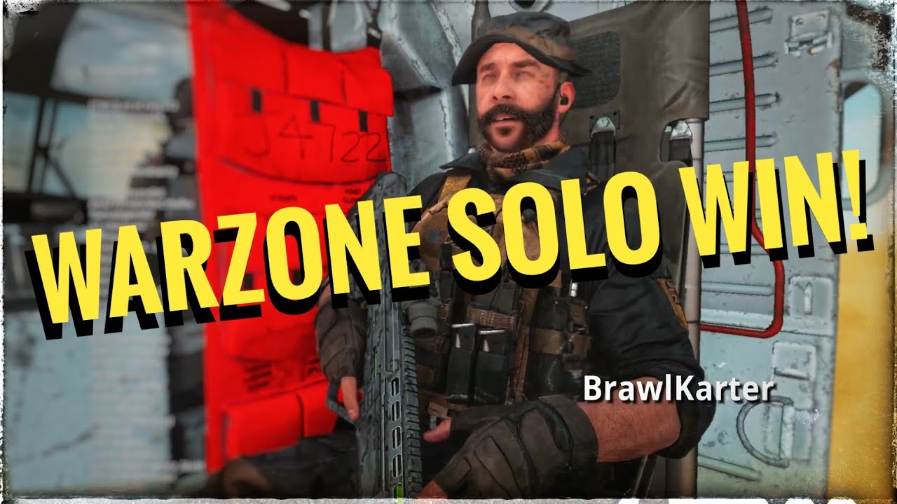Call of Duty Warzone Solo Win!!!! Ram 7/Riot Shield Loadout - YouTube