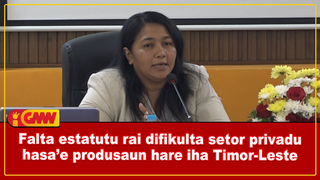 Falta estatutu rai difikulta setor privadu hasa’e produsaun hare iha ...