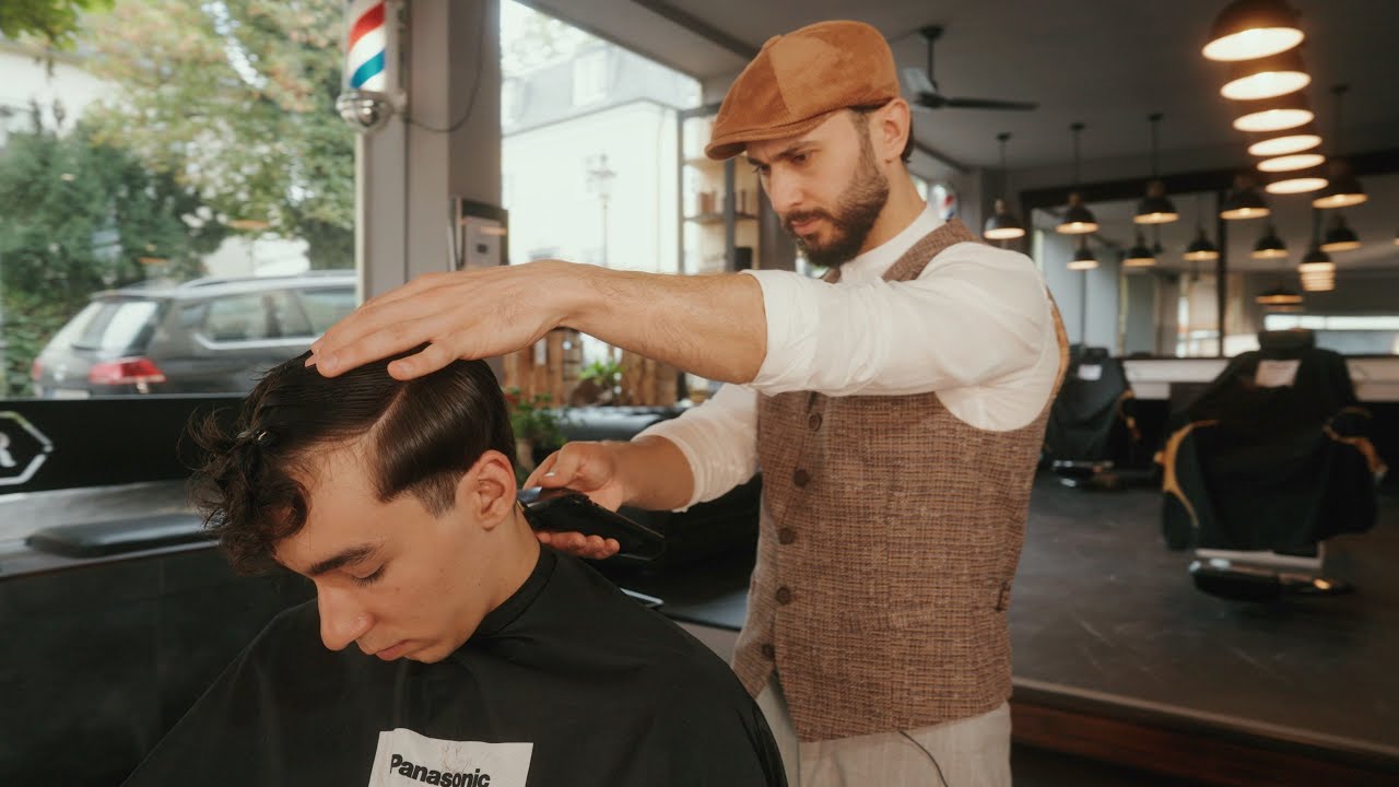 Taper Fade Cut & Styling Tutorial | Der Barber x PANASONIC MAKE ART ...