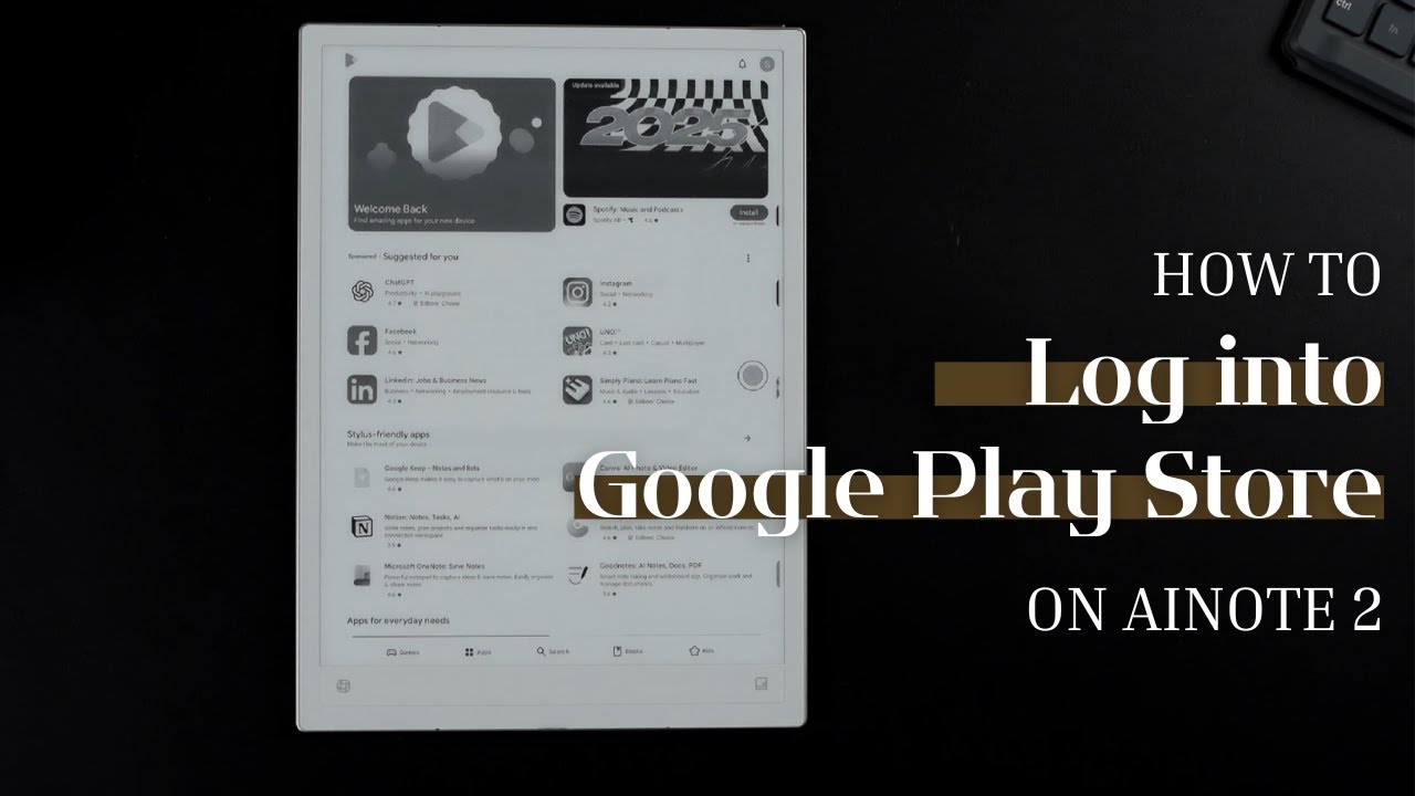 [How to] Log into Google Play Store on AINOTE 2 - YouTube