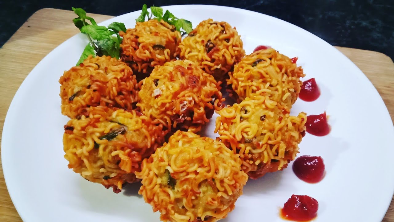 Maggi pakoda recipe // Maggi cheese pakoda // maggi cheese balls ...