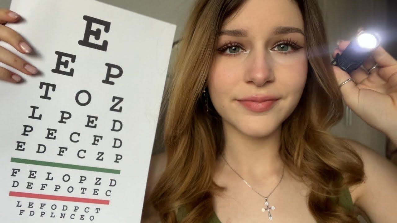 Asmr Eye Exam 👁️ Youtube