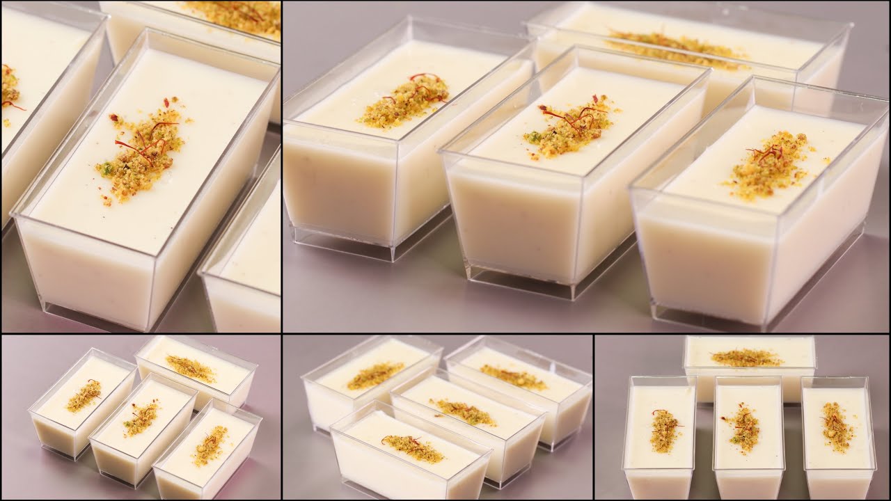 QUICK & EASY AFGAN FERNI / FIRNI | EID SPECIAL DESSERT | FAMOUS AFGAN ...