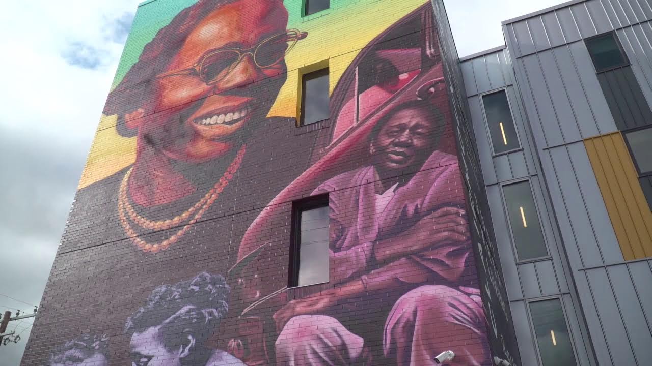Detroit helps celebrate new $16M Ruth Ellis Clairmount Center - YouTube