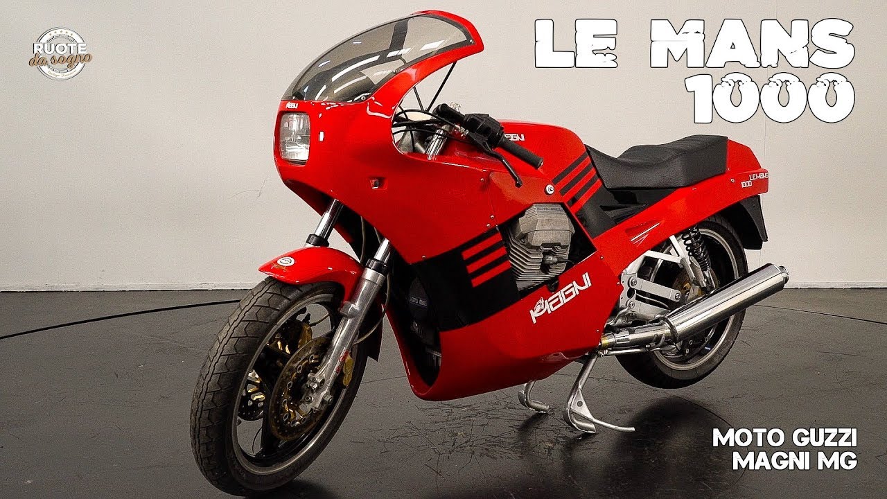 Moto Guzzi Magni MG (1988) - YouTube