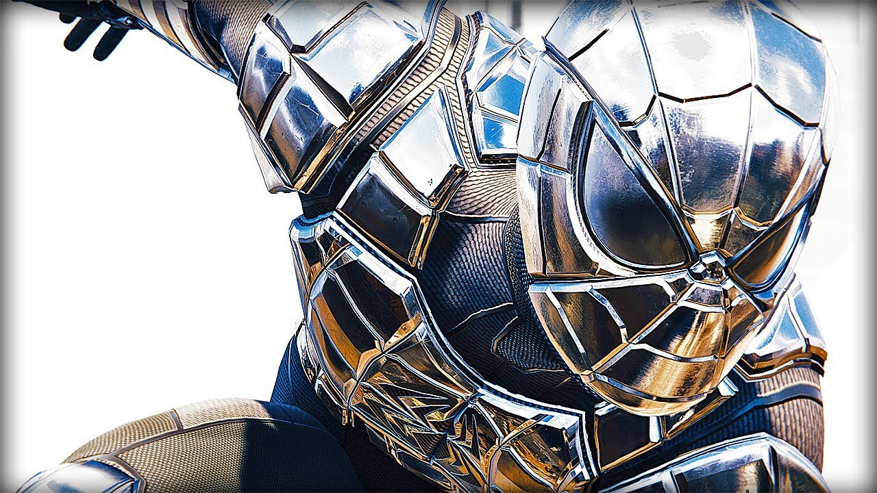 Spider-man MK1 Armor Suit Showcase - PS4 SPIDER-MAN Free Roam (Gameplay ...