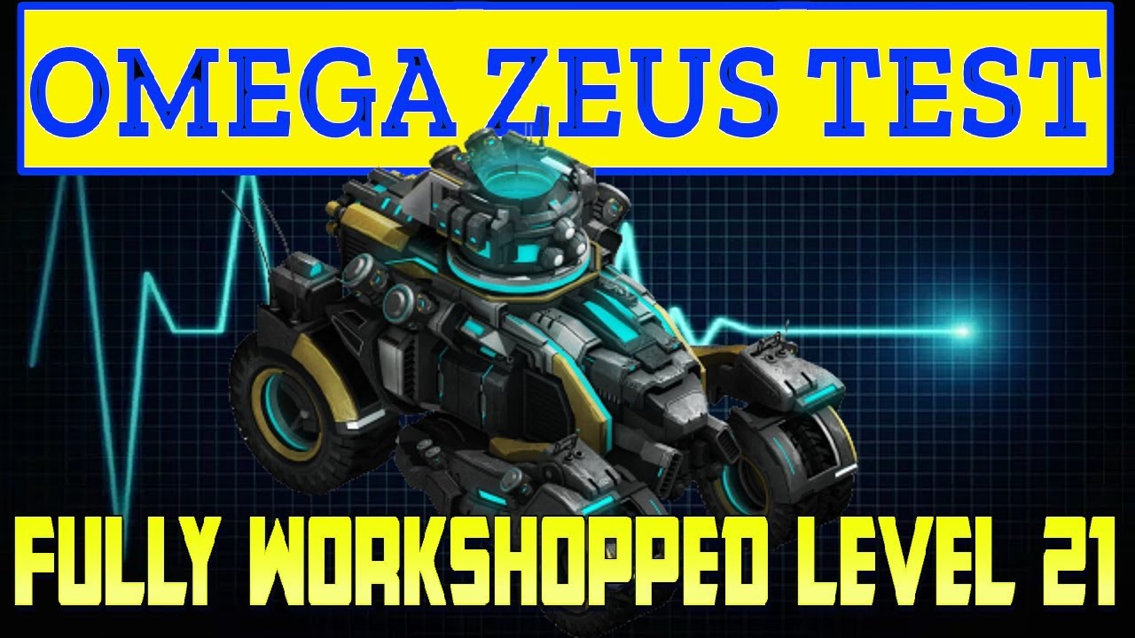 War Commander: Omega Zeus Level 21 Fully Workshopped Test. - YouTube