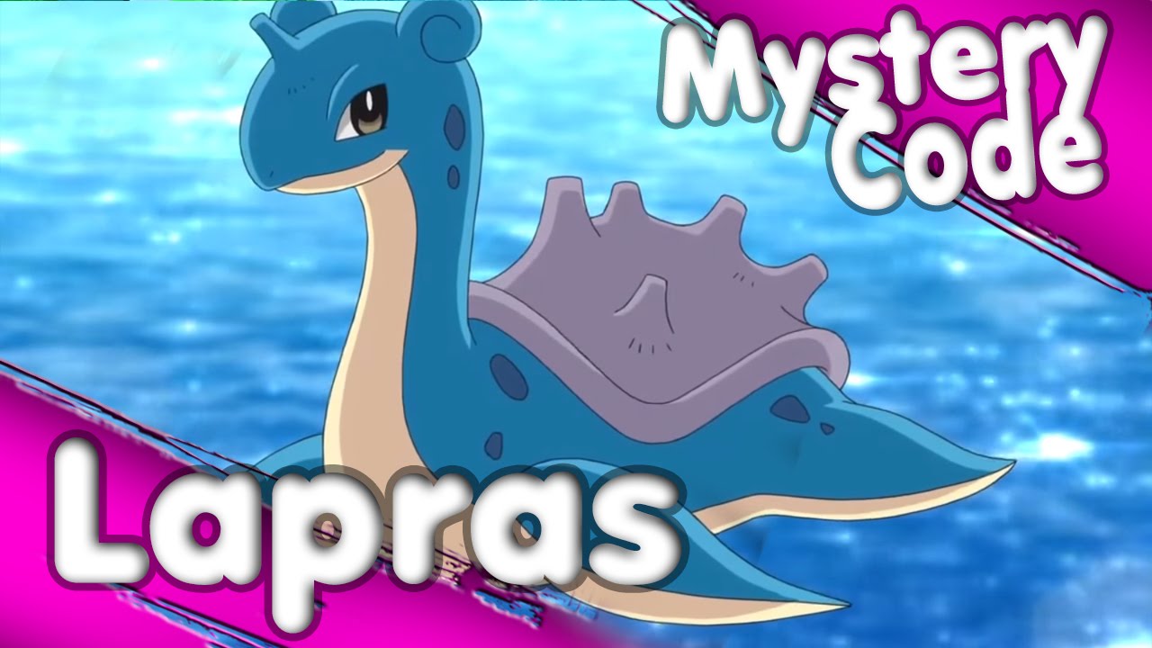 Project Pokemon: LAPRAS MYSTERY CODE!! - YouTube