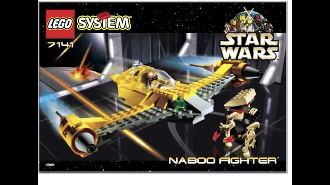 Lego Star Wars 7141 Naboo Starfighter review - YouTube