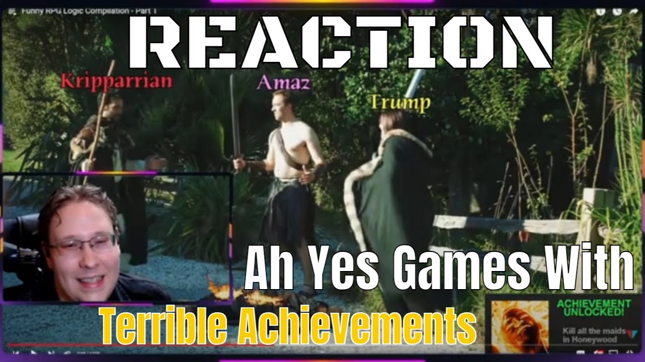 ⭐Funny RPG Logic Compilation - Part 1︱REACTION (Viva La Dirt League ...