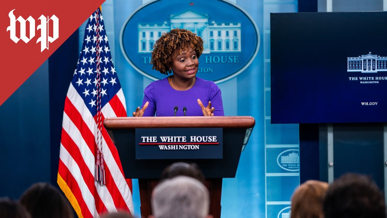 WATCH: White House holds news conference - YouTube