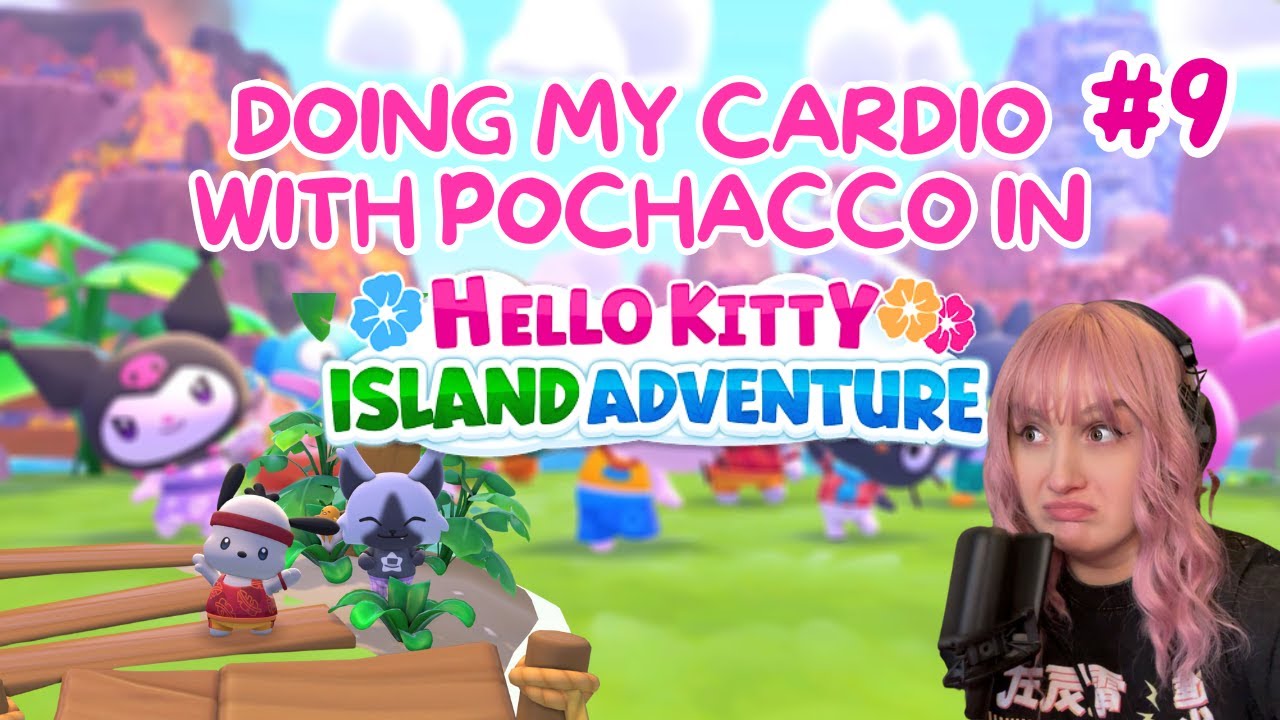Jogging with Pochacco | Hello Kitty Island Adventure 9 - YouTube