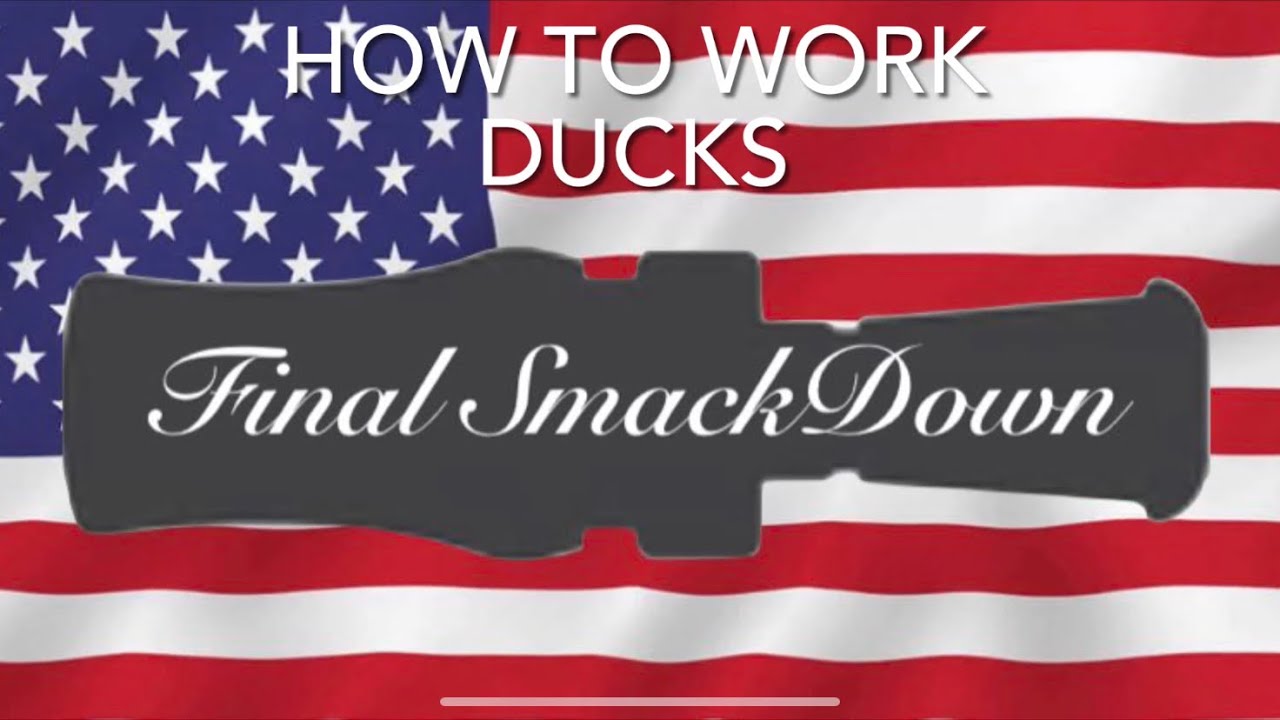 How To Work Ducks - YouTube