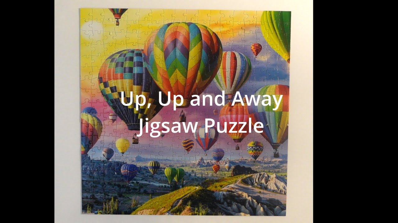 Up, Up and Away JIGSAW PUZZLE in Time Lapse Speed - YouTube