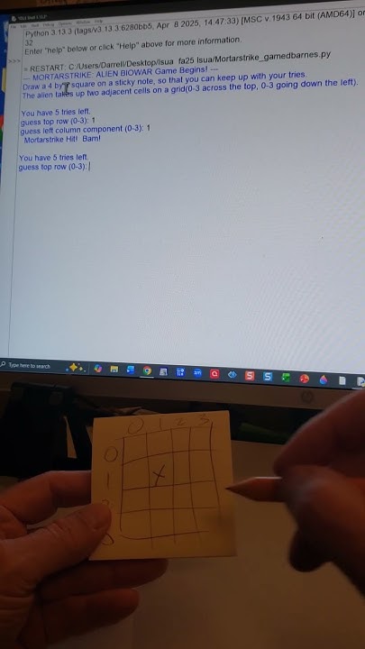 Retrotech Mortarstrike Alien biowar game demo #python - YouTube