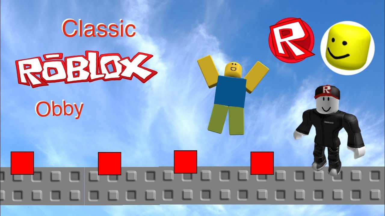 Playing a kinda classic Roblox obby! - YouTube
