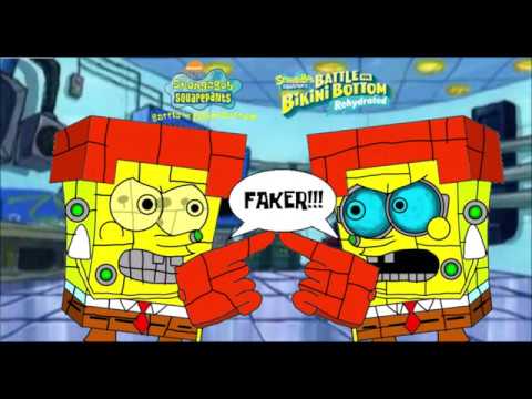 Original SpongeBot VS Rehydrated SpongeBot SPEEDPAINT - YouTube