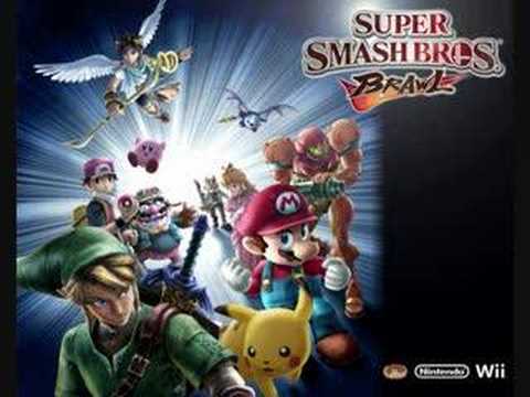 Super Smash Bros. Brawl - Menu 1/Battlefield - YouTube