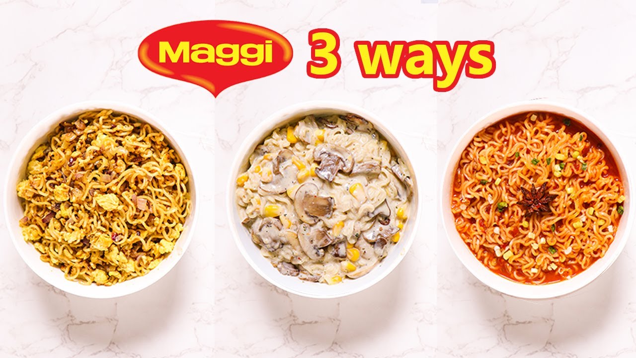 3 Shades of Maggi | Maggi recipes you must try | Just another cook ...
