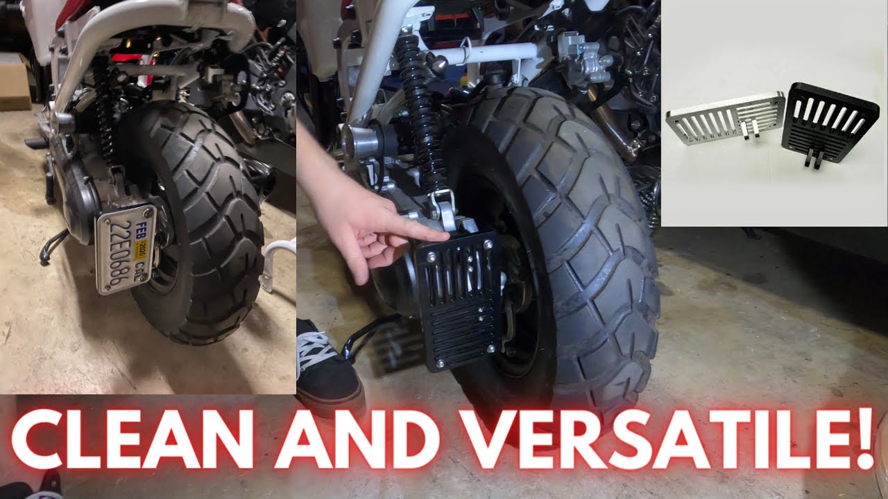 RUCKSHOP LICENSE PLATE RELOCATOR INSTALL! - YouTube